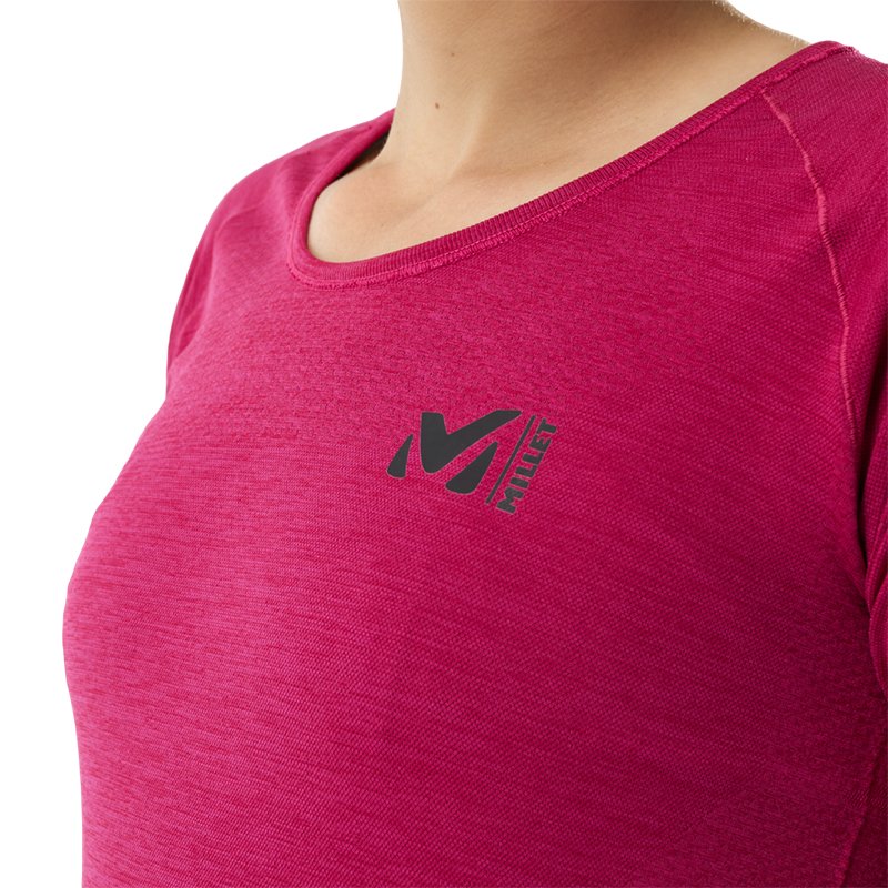 T Shirt Randonnée Femme Millet Intense Seamless Light Montisport Fr